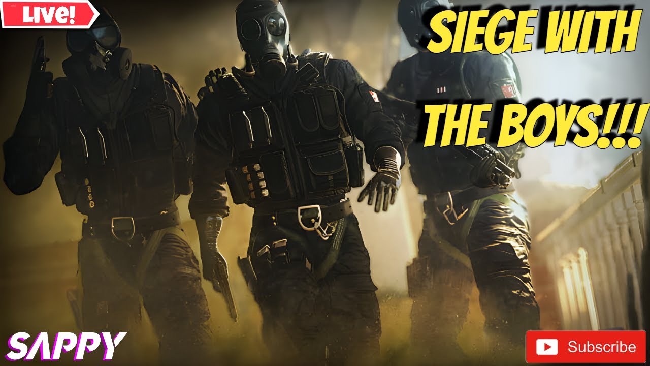 Siege With The Boys!!!!!!!! - YouTube