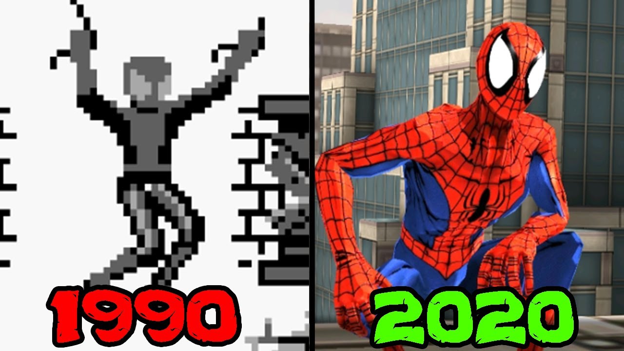 Evolution of Spider-Man Games on Handheld Consoles (1990 - 2020) - YouTube