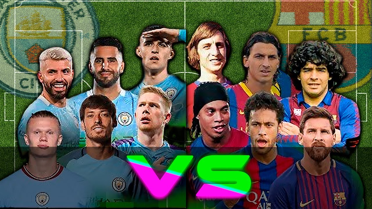 FCB Legends vs MCI Legends💪(Barcelona vs Manchester City) - YouTube