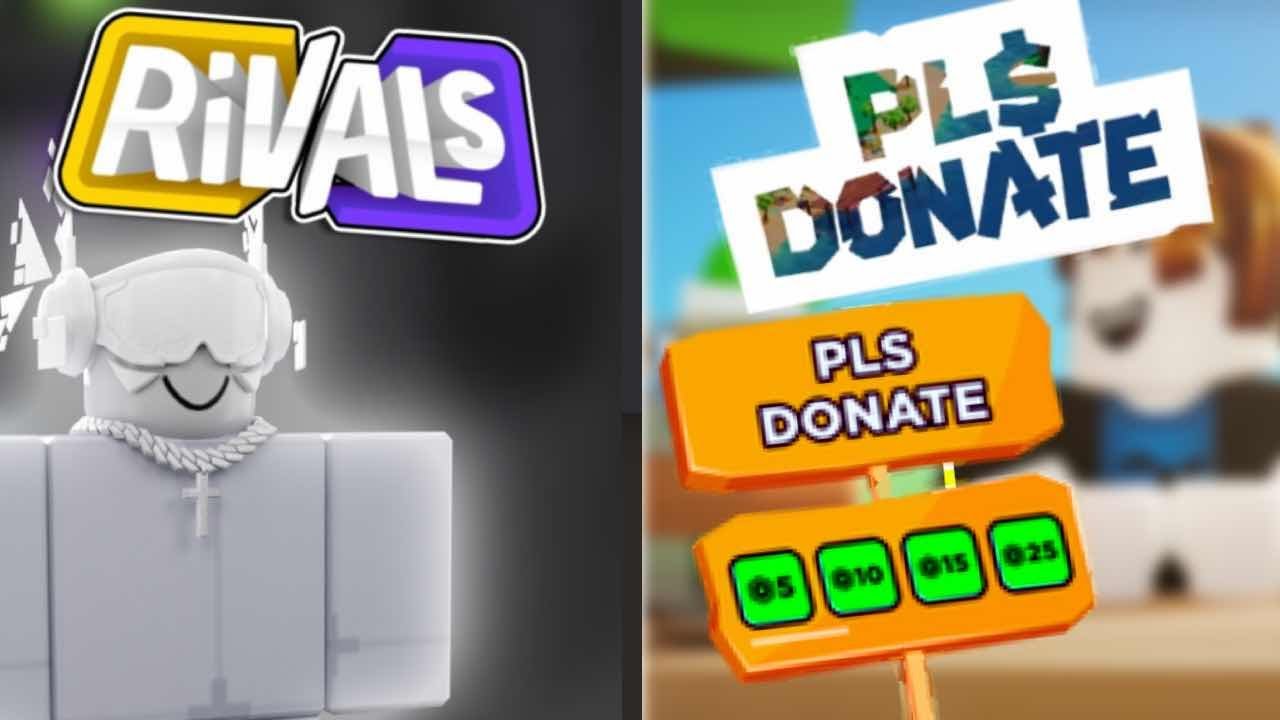 Live gifting veiwers in pls donate and playing rivals - YouTube
