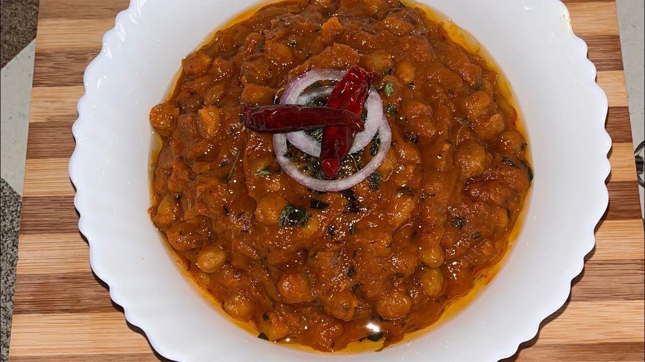 CHOLE MASALA RECIPE | quick & easy chole masala | chole recipe - YouTube