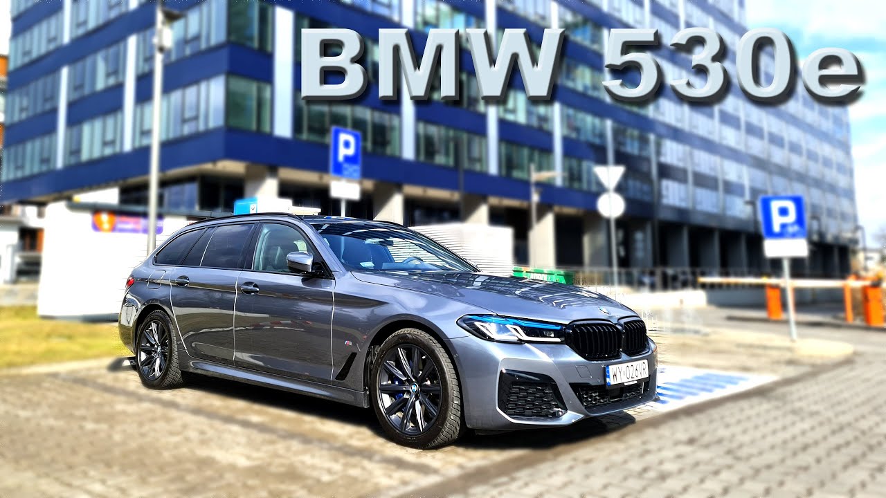 BMW 530e xDrive Touring (2021) - hybryda typu plug-in [TEST] - YouTube