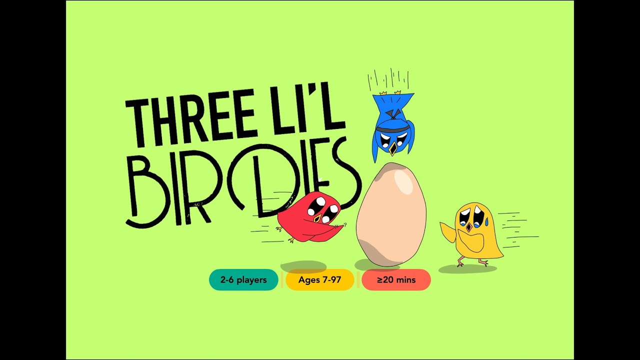 Three Li'l Birdies Instructions - YouTube