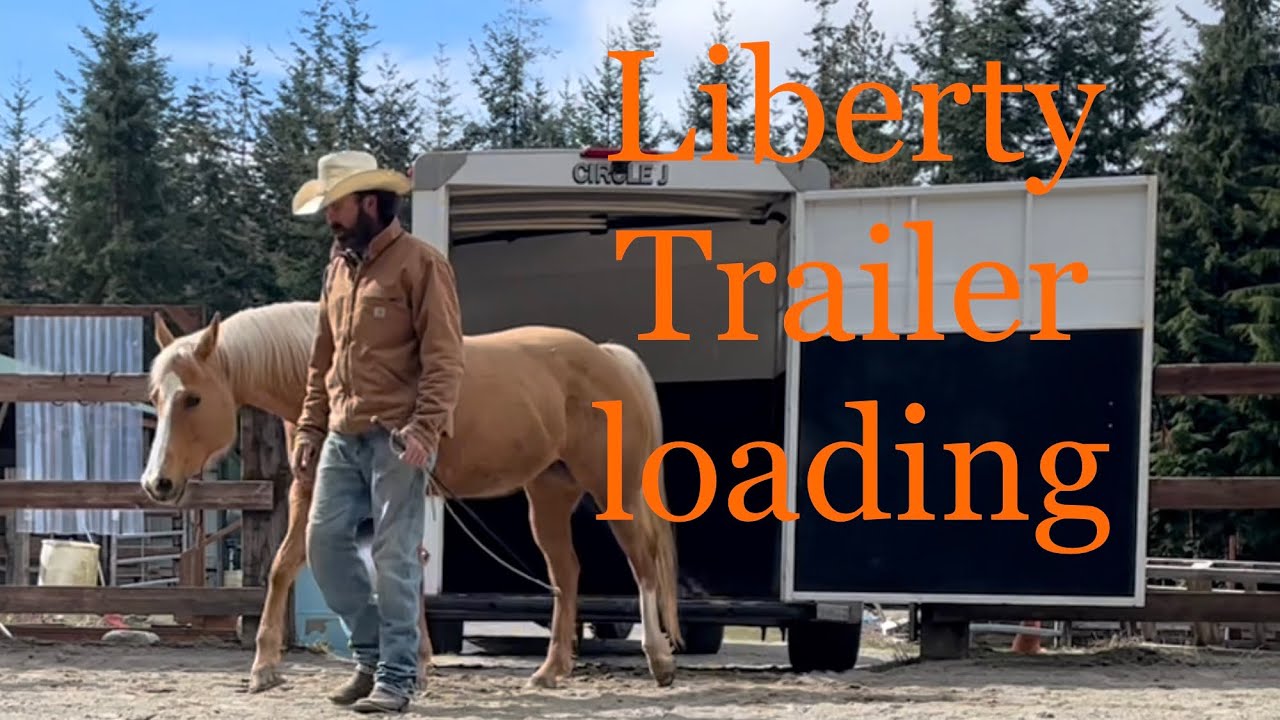 Liberty trailer loading. - YouTube