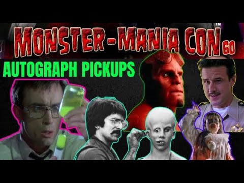 2024 Monster Mania 60 | Baltimore, MD | Our Autograph Haul and Items ...