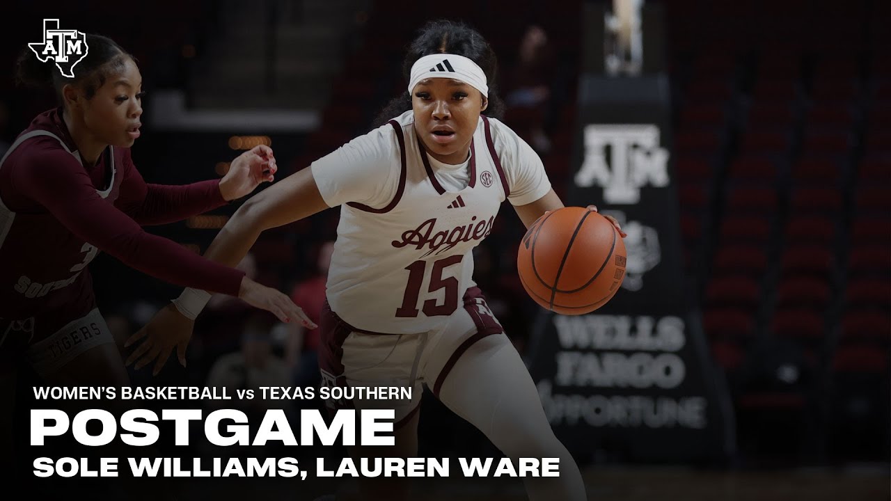 Texas Southern Postgame: Solé WIlliams, Lauren Ware - YouTube