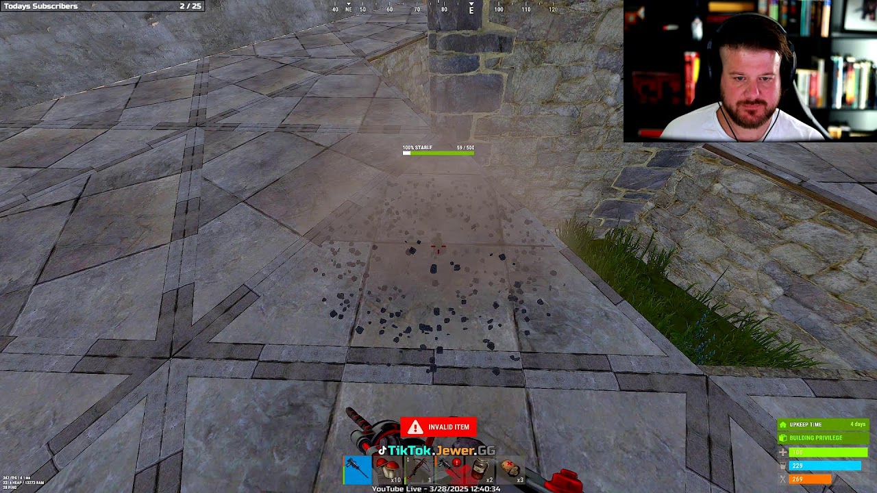 Burger Base Day 2 #jewer #rust #rustgameplay #playrust - YouTube