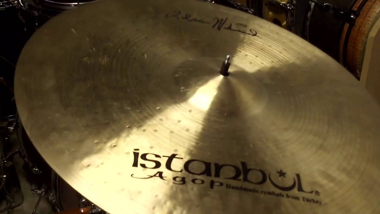 Istanbul Agop Cymbal Idris Muhammad model 3362g - YouTube