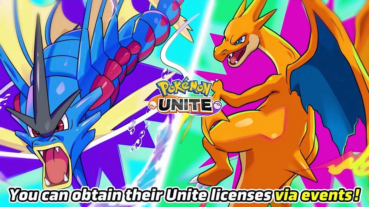 Mega Gyarados & Mega Charizard Y Official Teaser - Pokémon Unite - YouTube