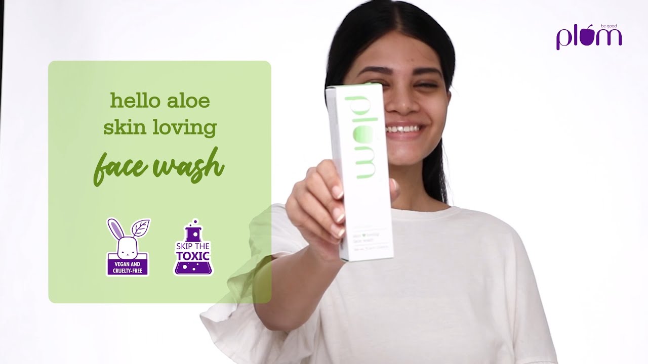 How to use Hello Aloe Skin Loving Face Wash | Gentle Cleanser | Plum ...