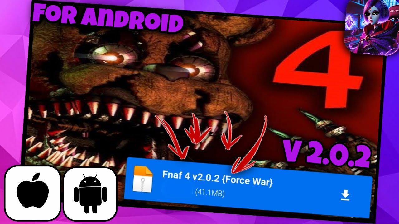 🔮HOW TO DOWNLOAD AND INSTALL FIVE NIGHTS AT FREDDY'S 4 OFFICIAL V2.0.2 ...
