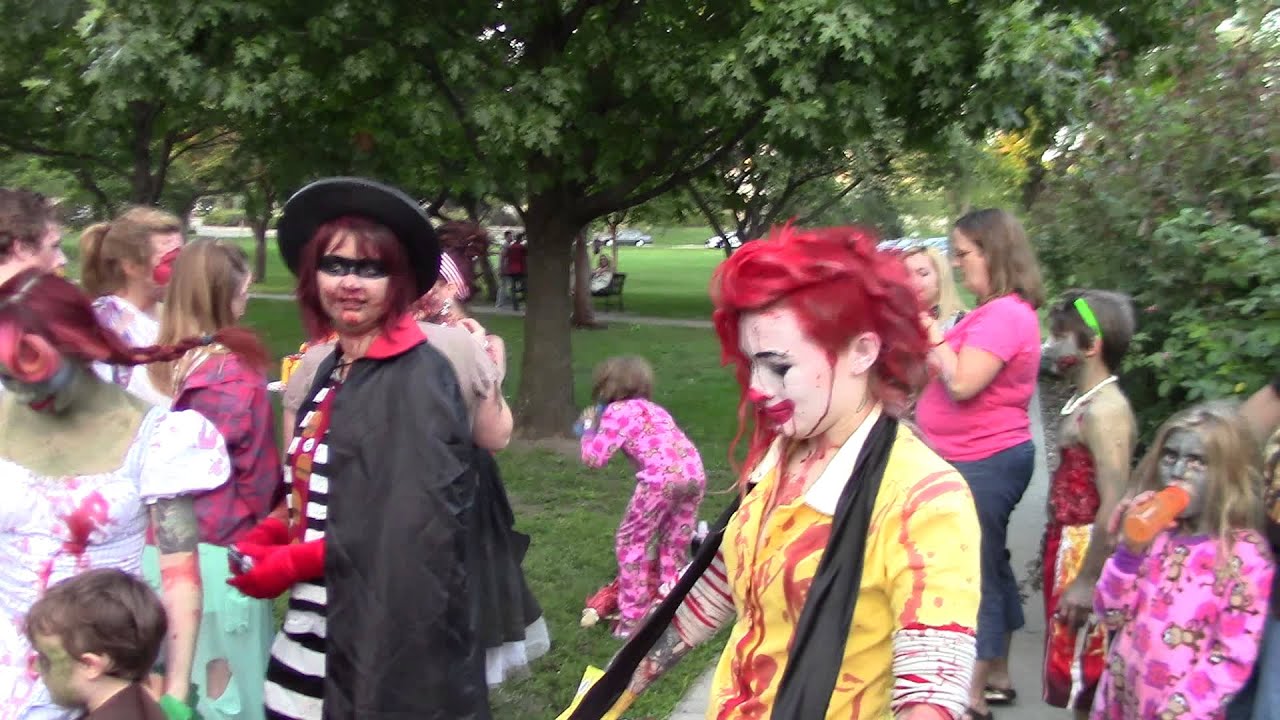 Pre 2013 Lawrence Zombie Walk - YouTube