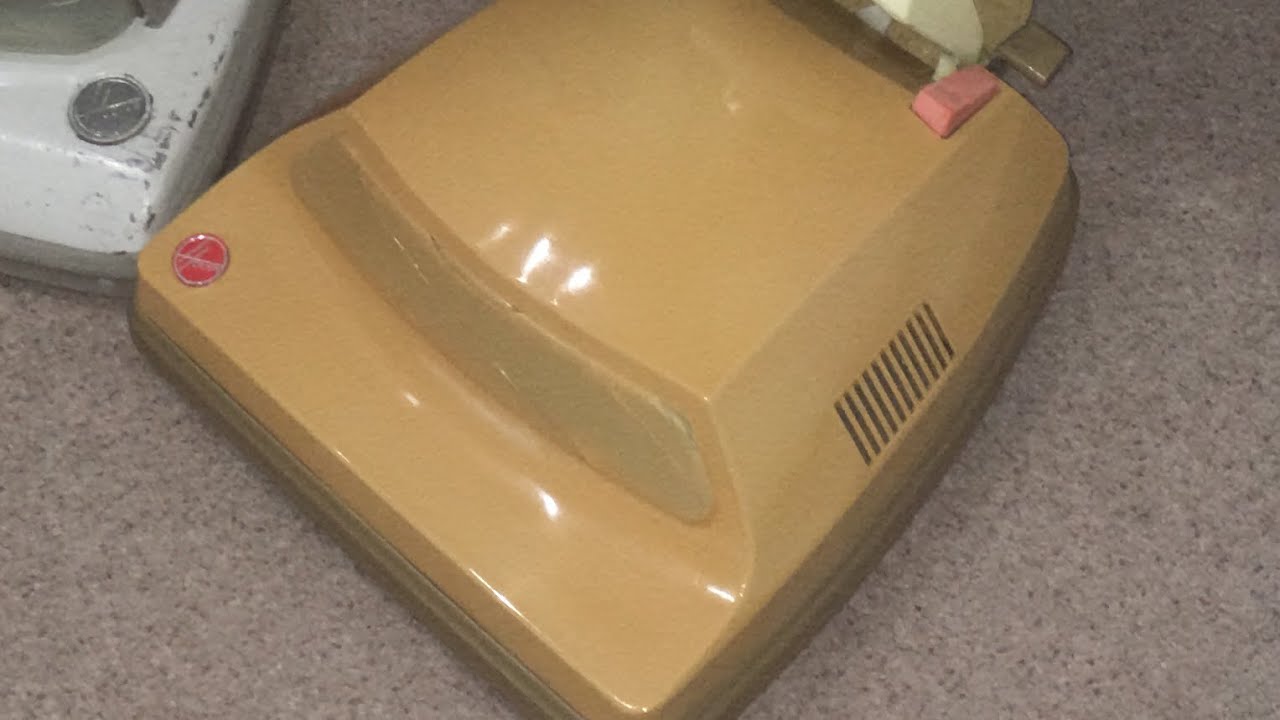 Vintage 1975 hoover senior ranger, from hooverlux unboxing and first ...