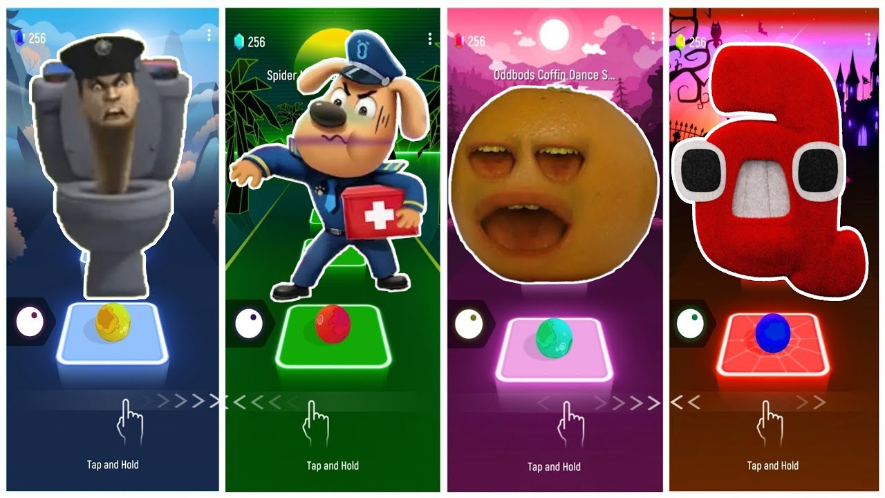 Annoying Orange 🆚 Alphabet Lore A to Zz 🆚 Sheriff Labrador 🆚 Skibidi ...