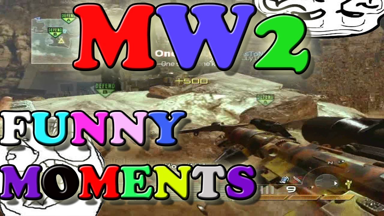 MW2 - Funny Moments w/ Friends and Randoms! - YouTube