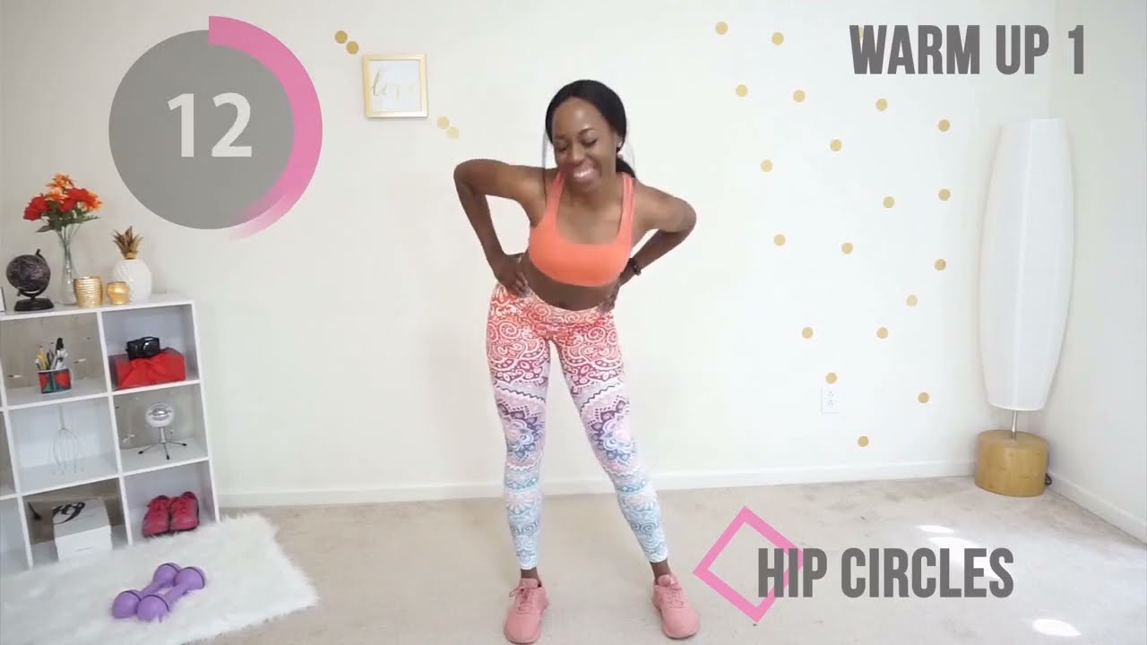 Quick Standing Abs and Cardio | 10-Minute Workout - YouTube