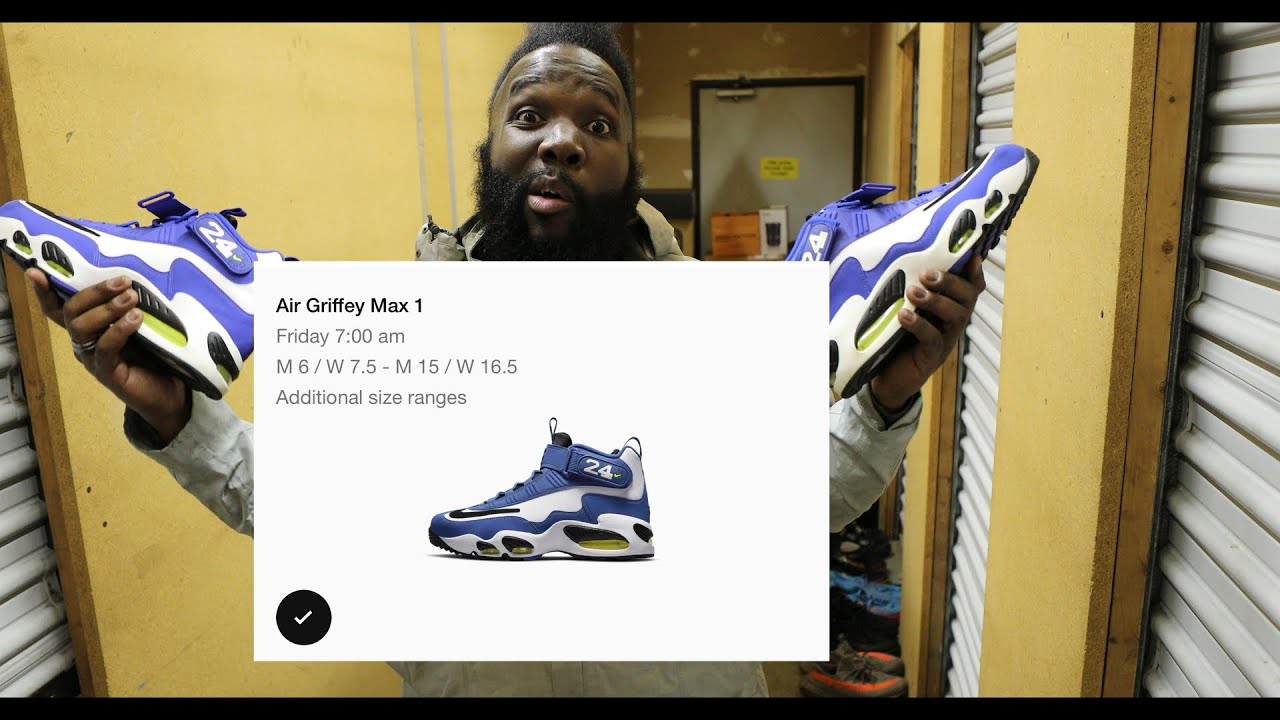 Ken Griffey Jr. Air Max 1 (Shoe VLOG) - YouTube