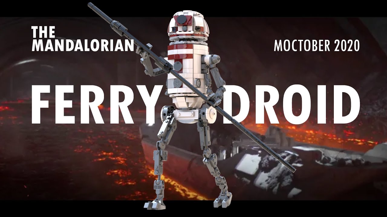 MandRMOCtober2020 - The Mandalorian Ferry Droid MOC - YouTube