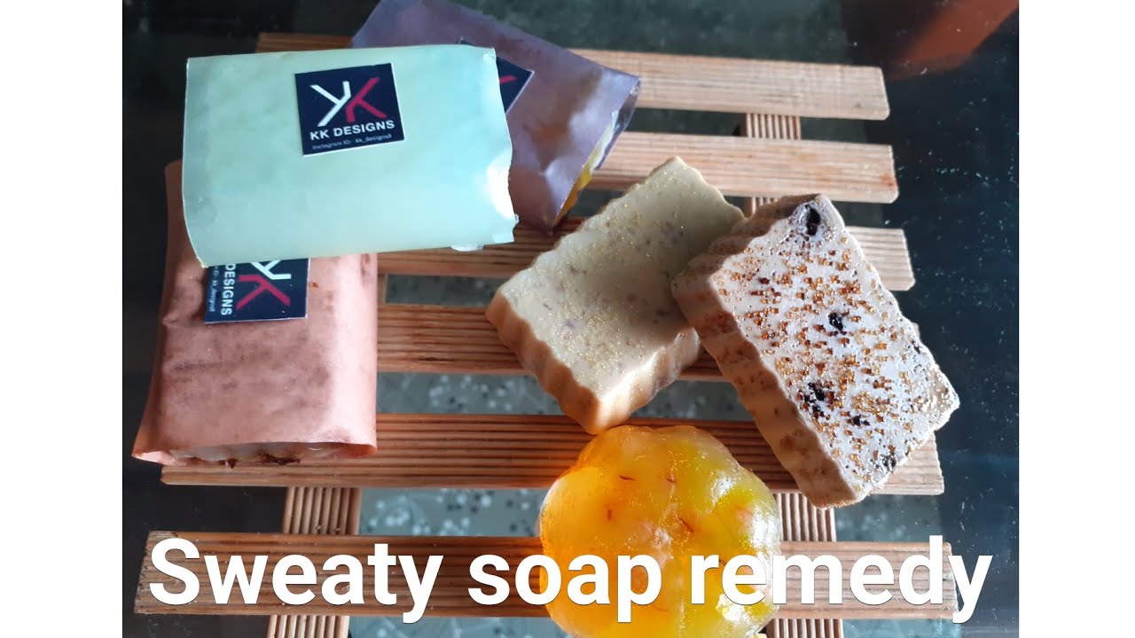 REMEDY FOR SWEATY HANDMADE SOAP - YouTube