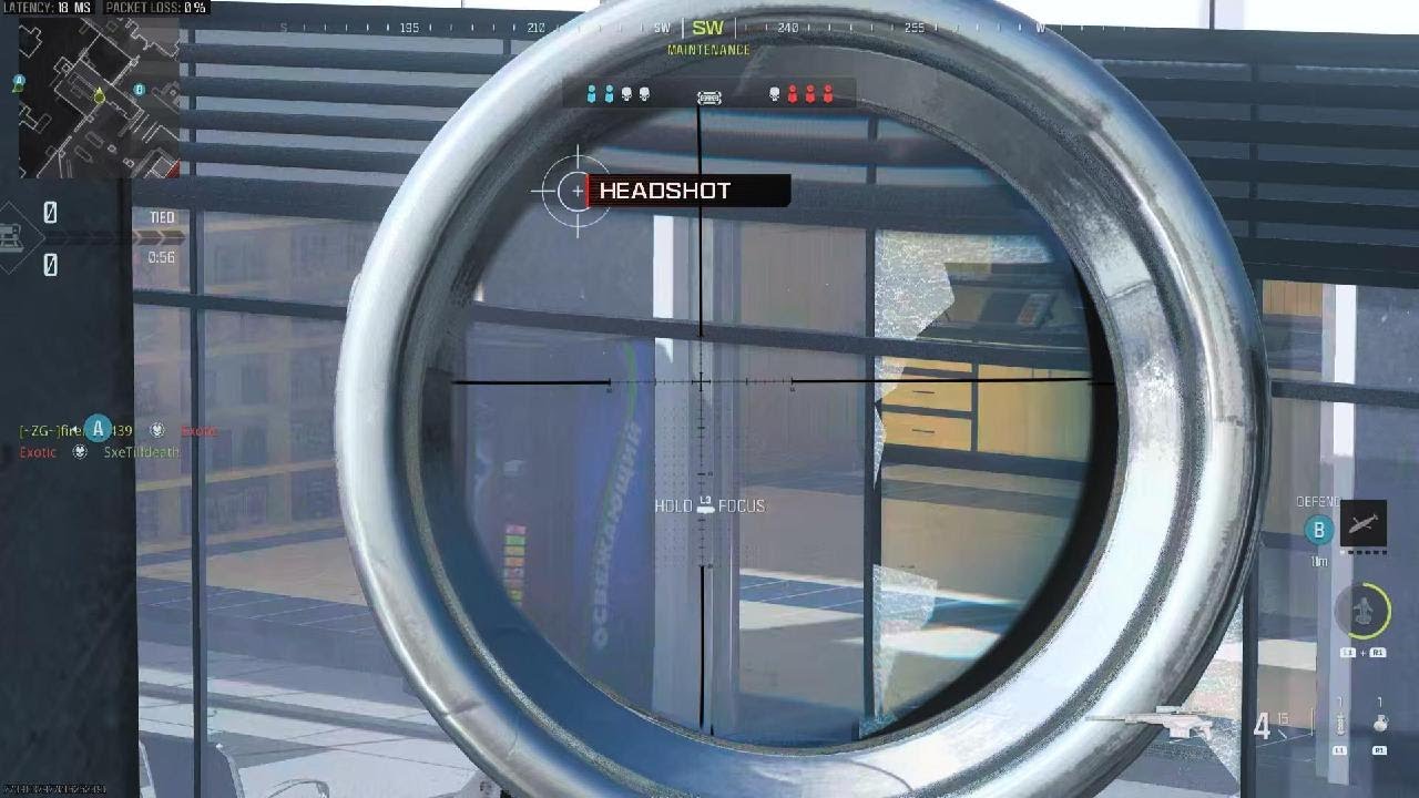 Call of Duty ranked 1 v4 snipes - YouTube