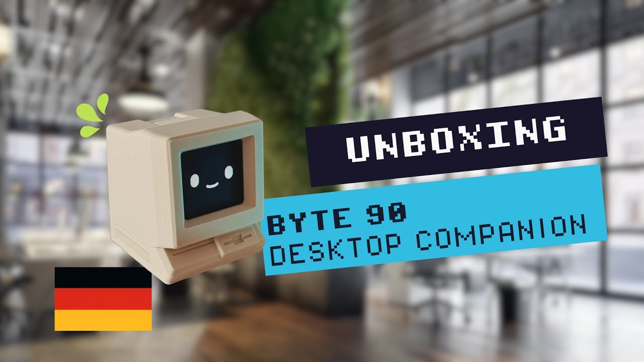 🇩🇪 Unboxing | Byte-90 Desktop Companion - YouTube