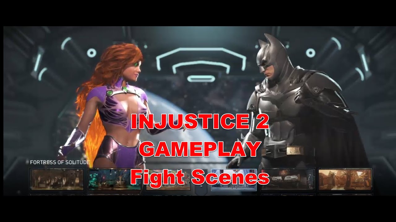 Injustice 2 Gameplay fights - First Youtube video - YouTube