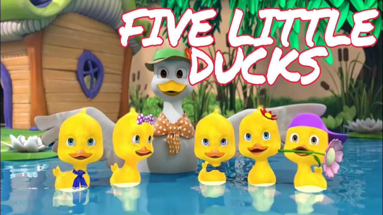 FIVE LITTLE DUCKS | KIDS SONG WITH LYRICS | NURSERY RHYME | BABY SONG ...