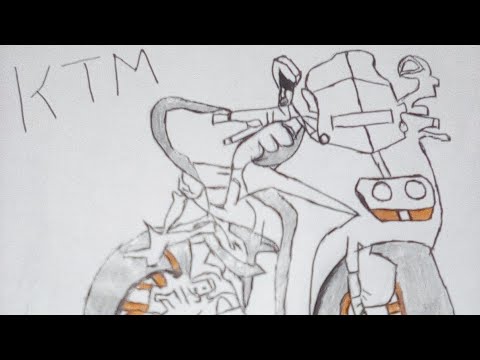 #KTM Drawing easy # sp tech# easy KTM Drawing# - YouTube