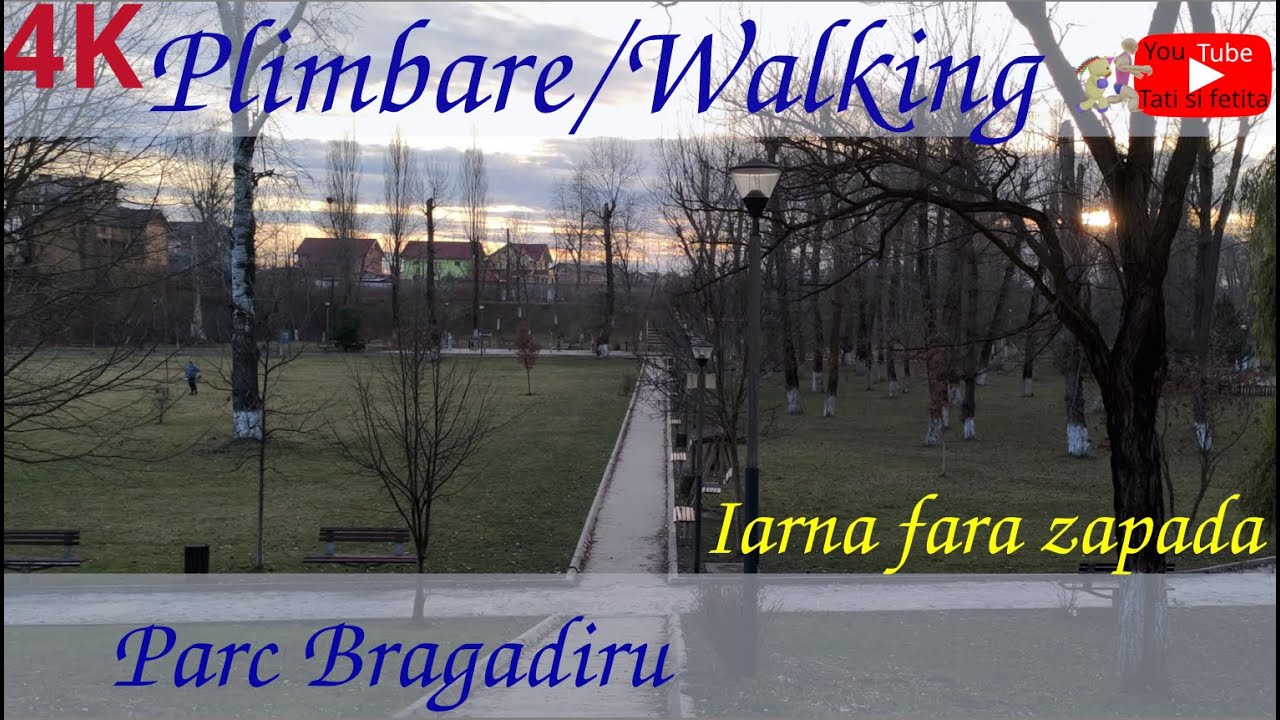 Walking ~ Parc Bragadiru ~ Ilfov ~ 🇷🇴Romania ~ 4K - YouTube