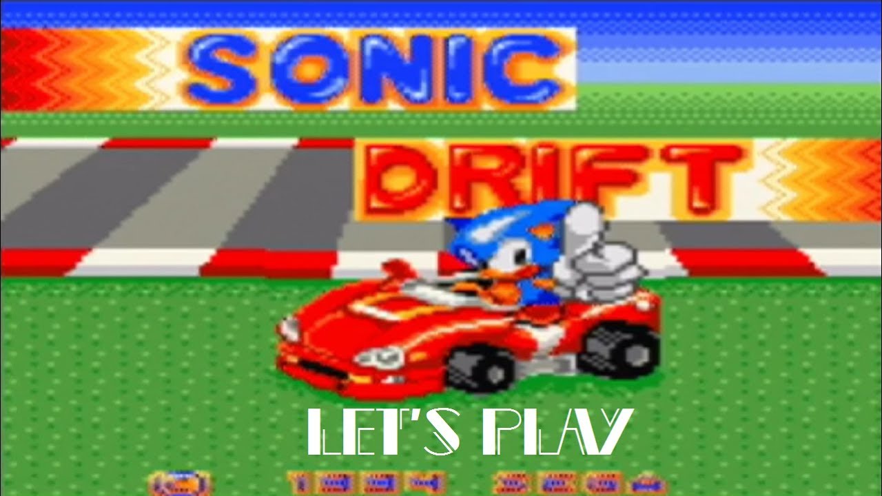 Let's Play Sonic Drift - Part 1 - Sonic in a Car! - YouTube