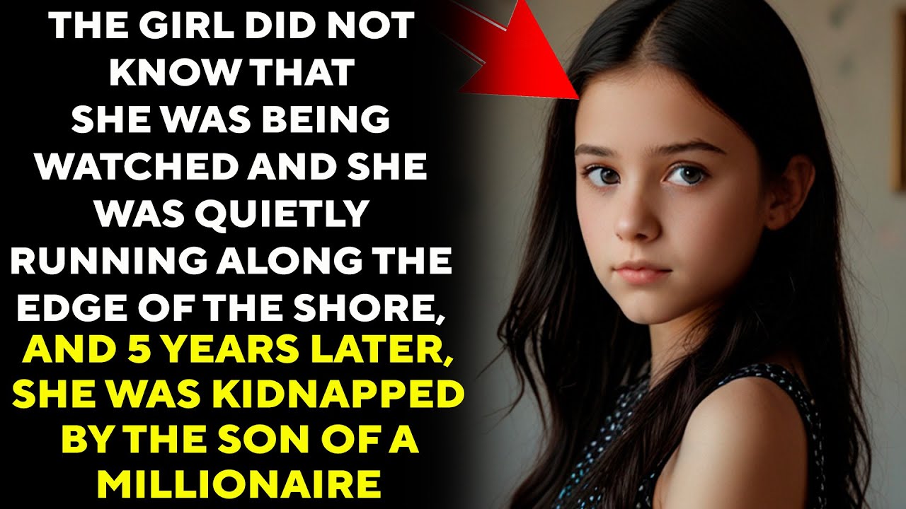 The girl did not know that she was being watched and she was quietly ...