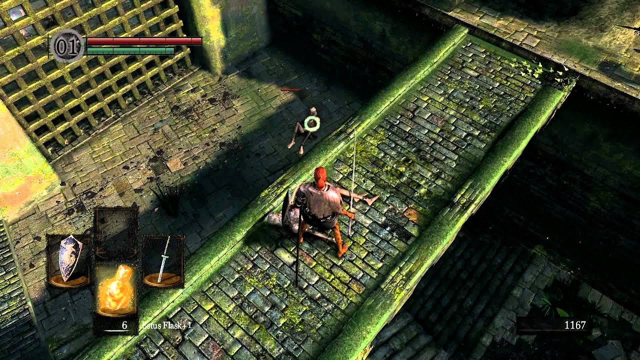 Let's Play Dark Souls - Part 3: Undead Parish/Blacksmith Andrei - YouTube