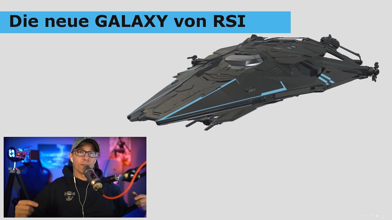 Star Citizen Ship Talk | LEAK | Das neue Schiff die GALAXY von RSI ...