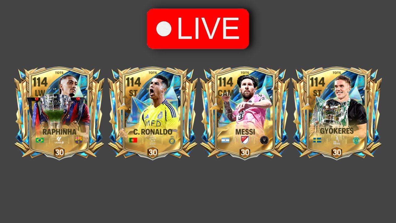 🔴 Live FC Mobile 25! Conferindo os UTOTS! Vale Apena? - YouTube