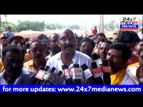 TDP MLA Gana Babu Inaugurated Kancharapalem Under Path Way - YouTube