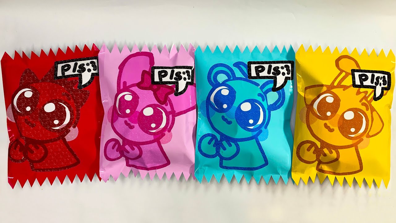 🌈Paper DIY🌈 Cute INCREDIBOX SPRUNKI Candy Blind Bag Unboxing, How to ...