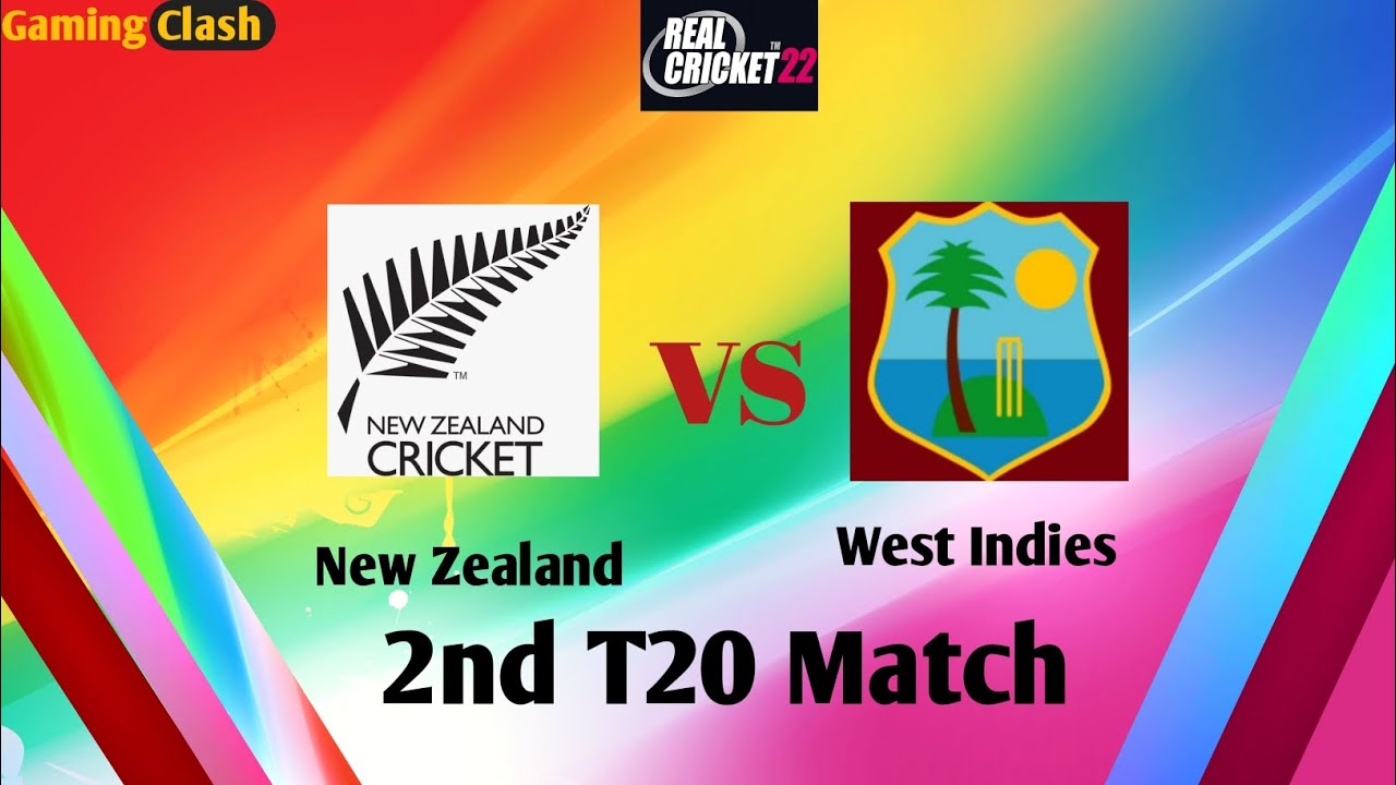 NZ vs WI 2nd T20 Video| New Zealand vs West Indies- Cricket Match ...