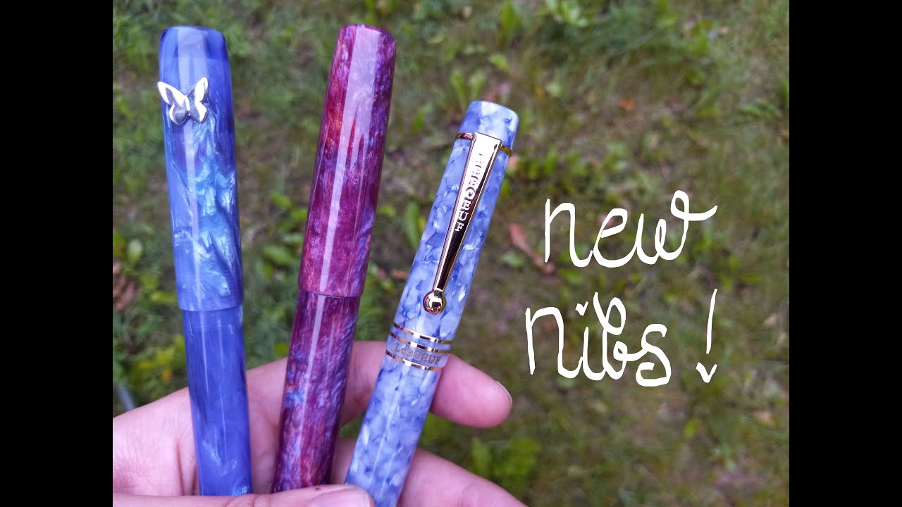 note 68: new nibs! formal italic, journaler, perspective from Gena at ...