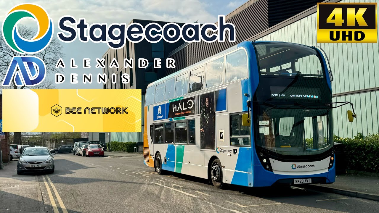 [Stagecoach Manchester: 312 Stockport to Cheadle Hulme via Adswood] ADL ...