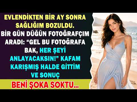 Evlendikten bir ay sonra fotoğrafçım aradı: \
