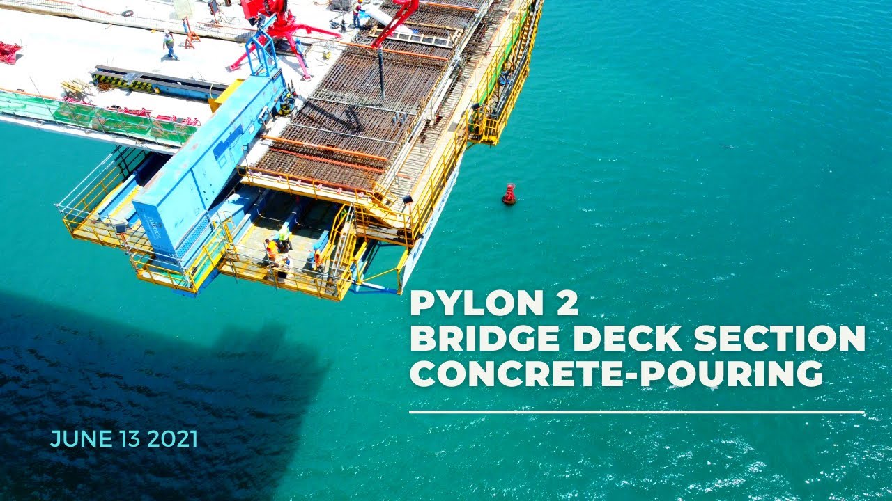 CONCRETE-POURING ON PYLON 2 - YouTube