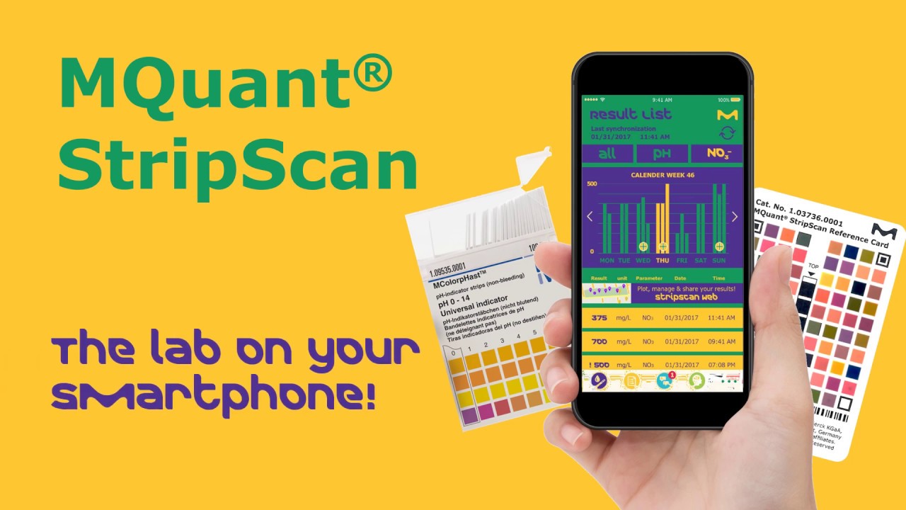 Merck MQuant StripScan - YouTube