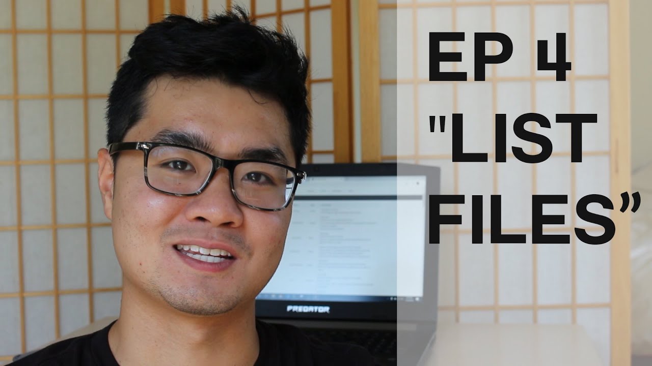 Using The Listfiles Command Ricoh Theta Sc2 Development Ep 4 Youtube
