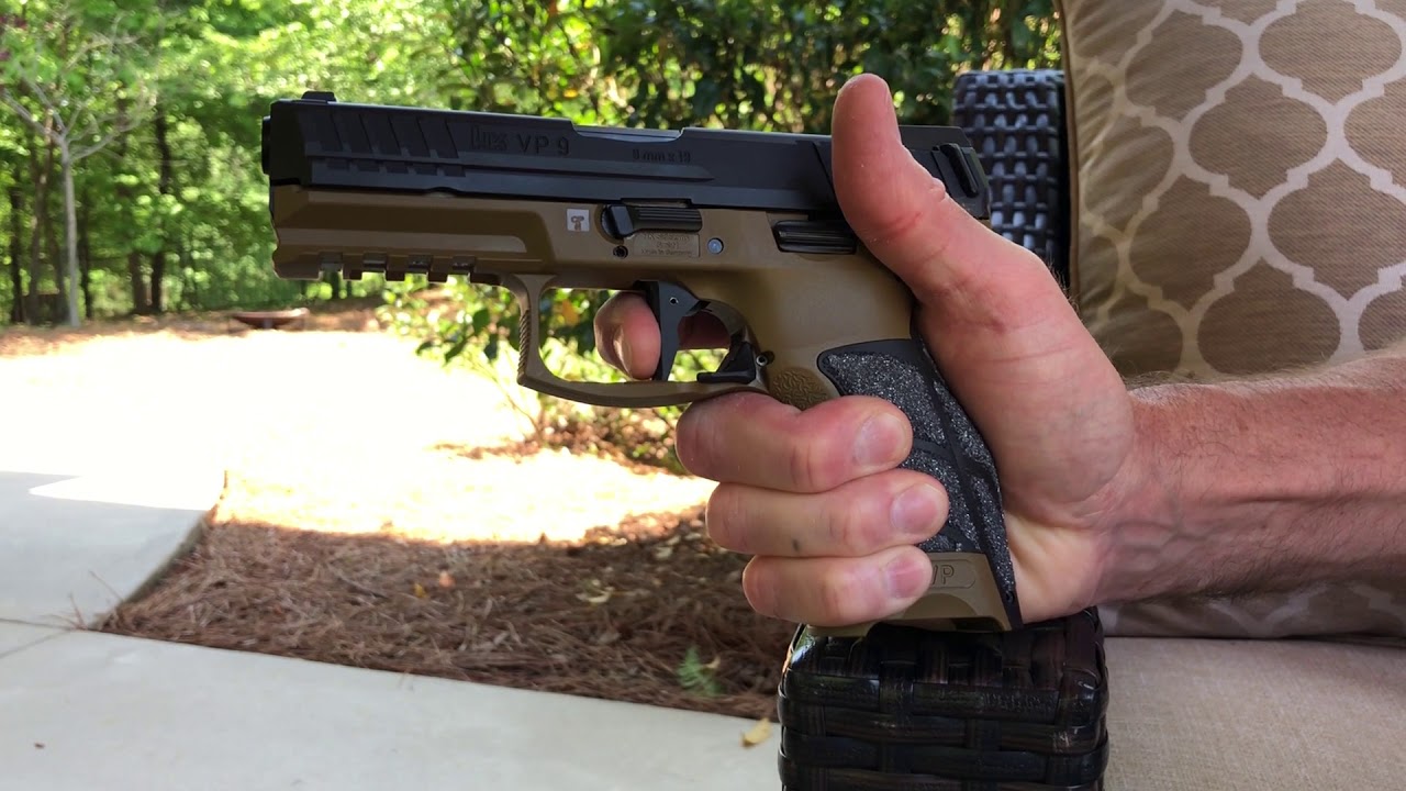 VP9 with Lazy Wolf HKparts new trigger - YouTube