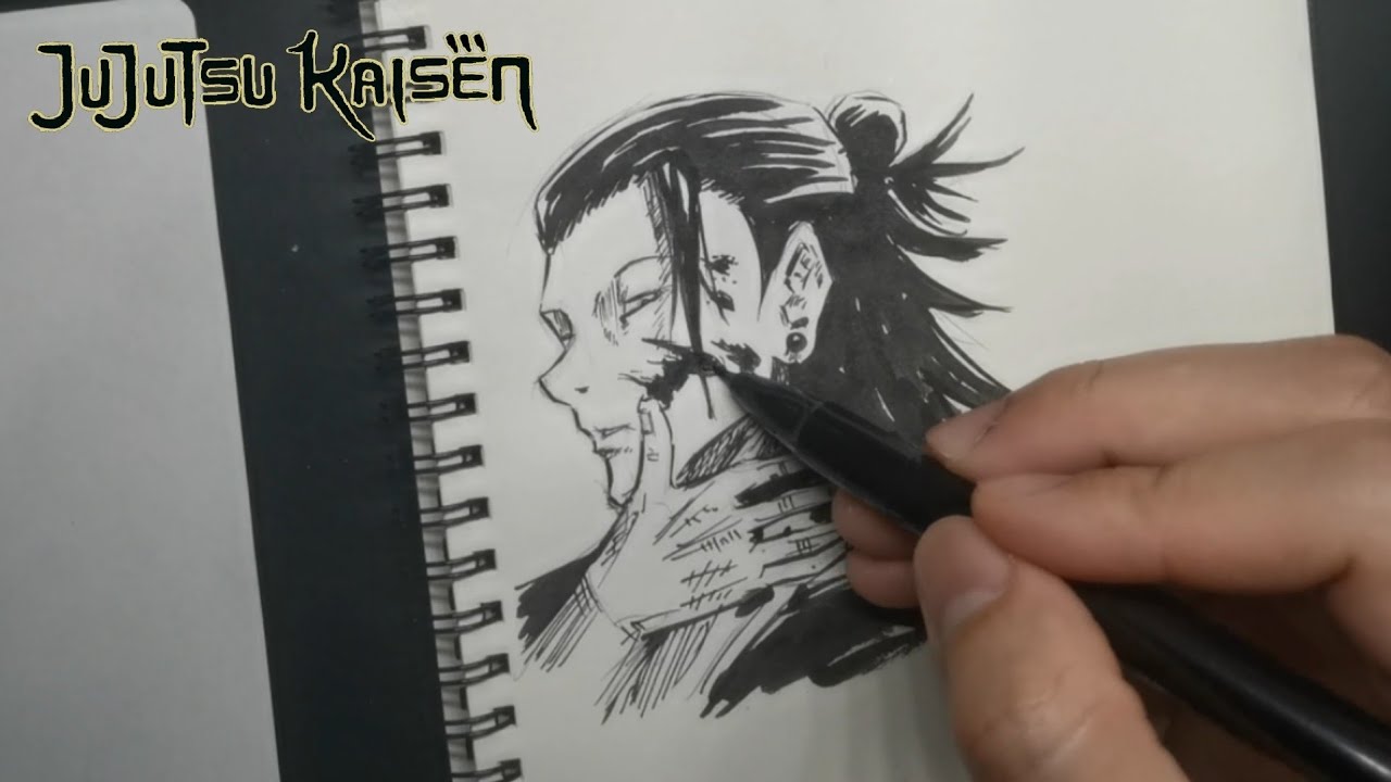 [Timelapse] Drawing Geto Suguru | Jujutsu Kaisen JJK - YouTube