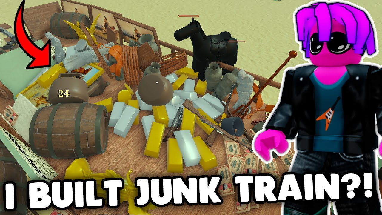 I Built Huge Junk Train In Dead Rails! - YouTube