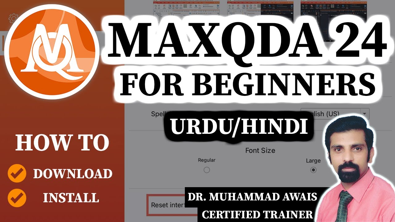 MAXQDA 24 for Beginners - Complete Guide - How to Download and Install - Urdu/Hindi - YouTube
