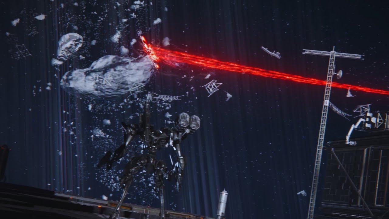 Armored Core 6 - "Shrieker" Secret Level AC vs Ayre (S rank) - YouTube