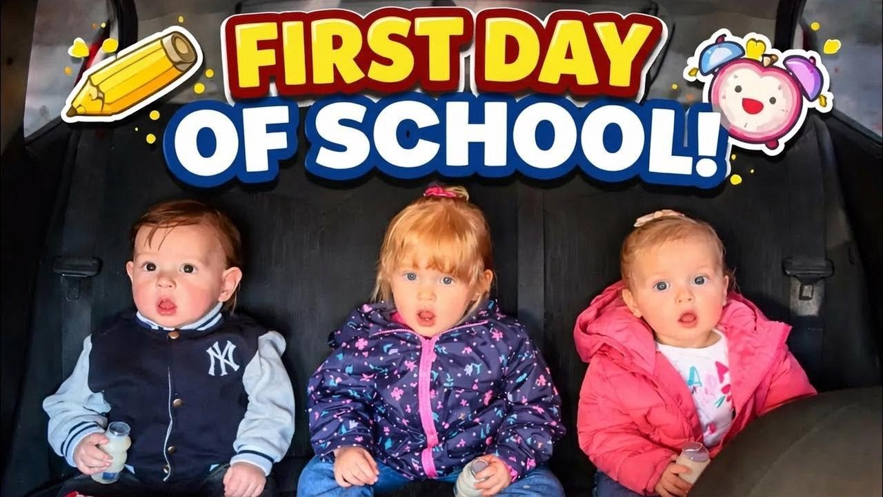 Morning Routine with 3 Reborn Kids on Their First Day of School | Gabi ...