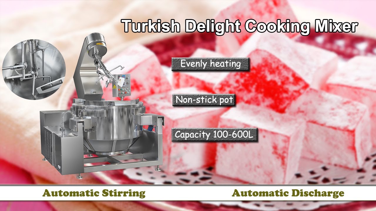 Longz Machinery-Turkish Delight/Powder Sugar Cooking Mixer Machine# ...